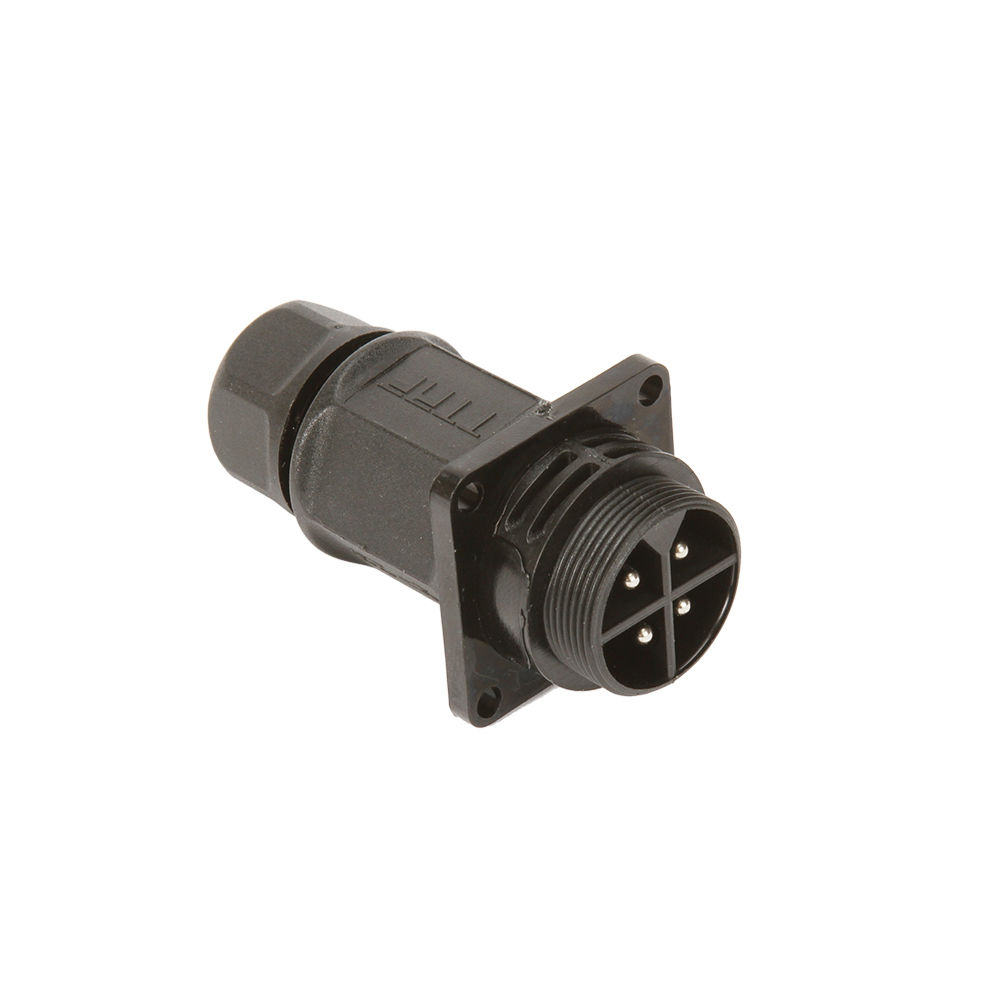 4 PIN MALE PANEL TYPE FIELD ASSEMBLY CONNECTOR