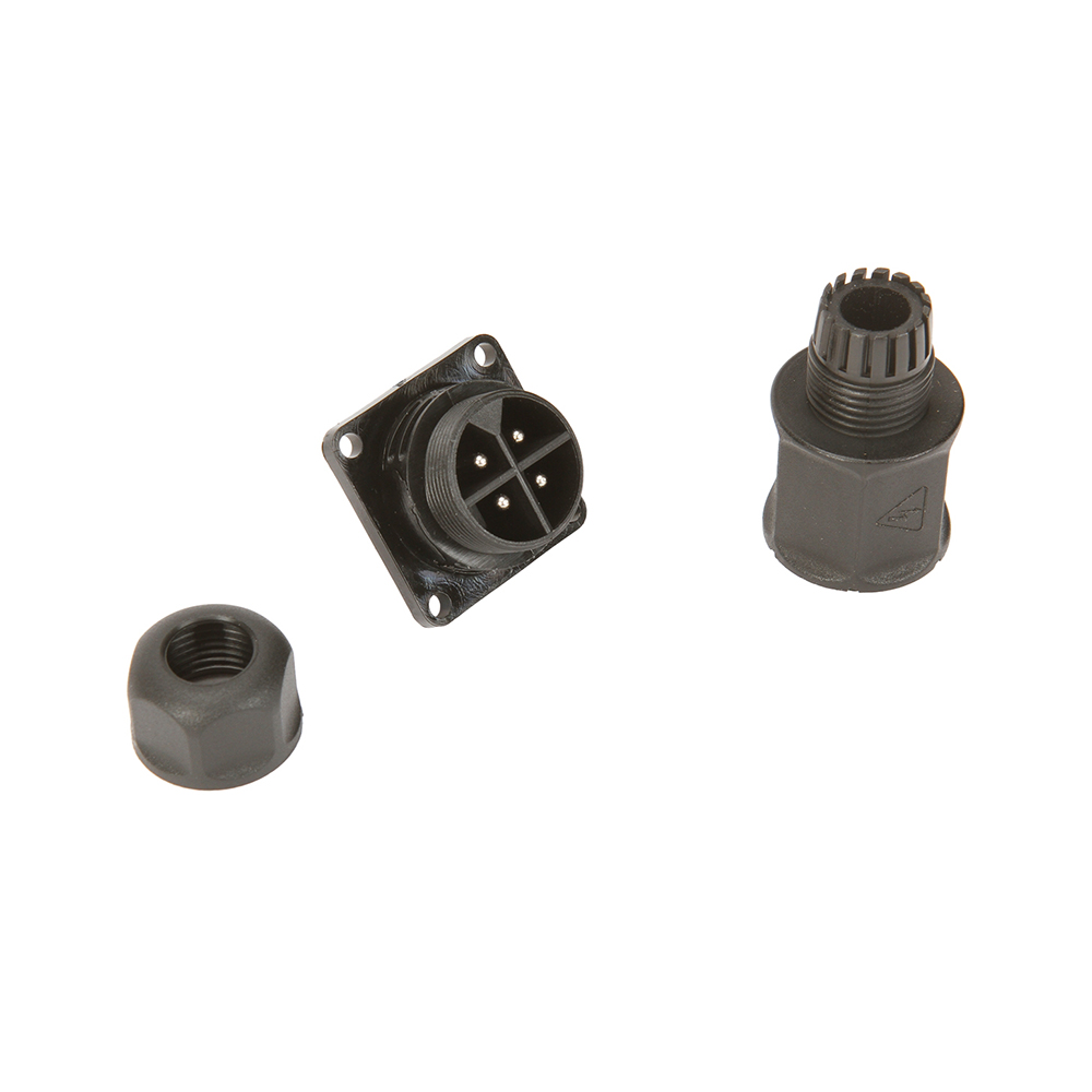 4 PIN MALE PANEL TYPE FIELD ASSEMBLY CONNECTOR